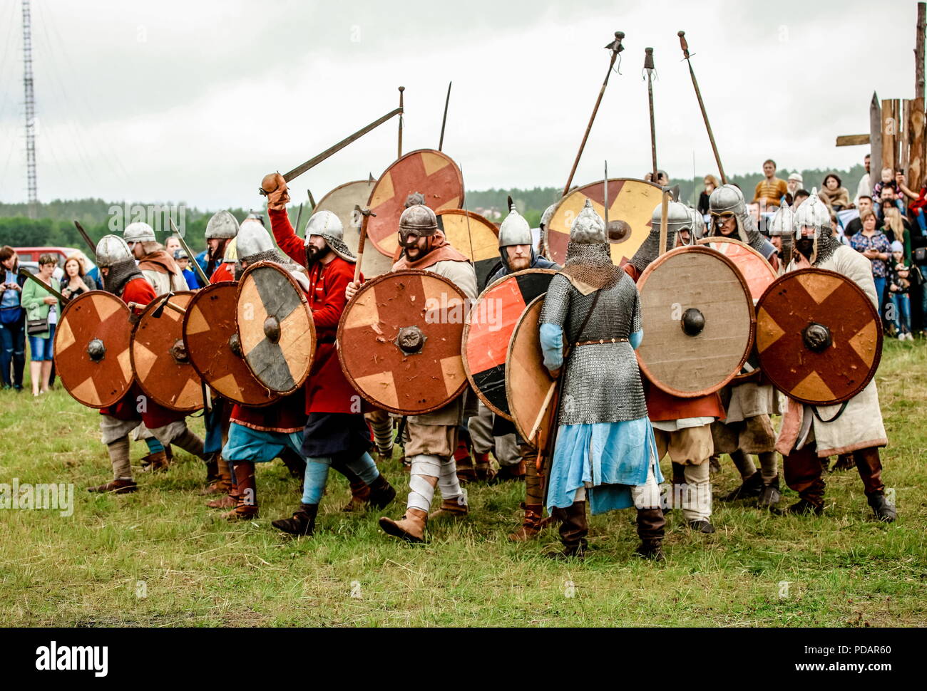 Vikings attack hi-res stock photography and images - Alamy