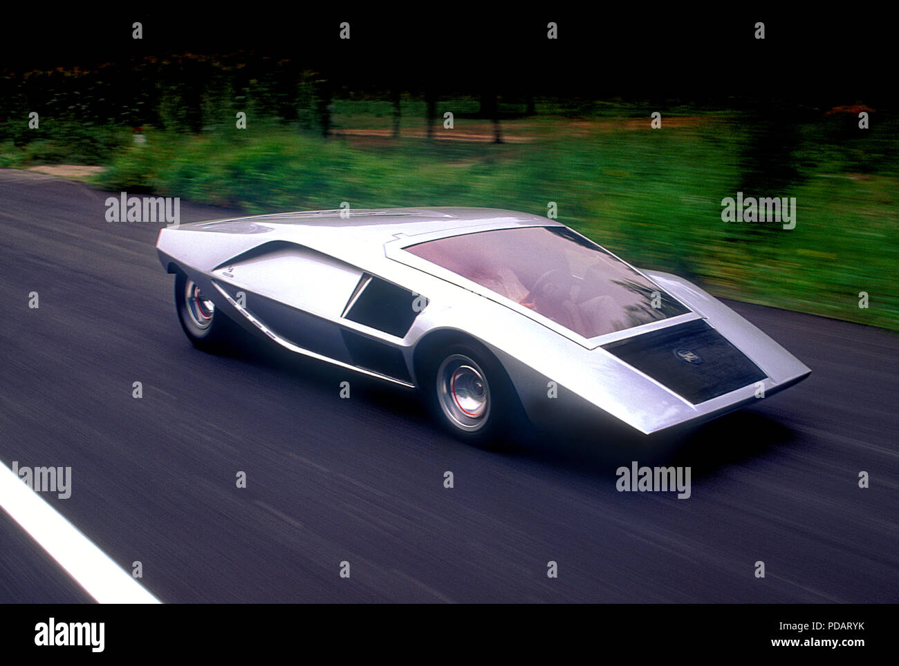 Lancia Stratos Zero Blueprint