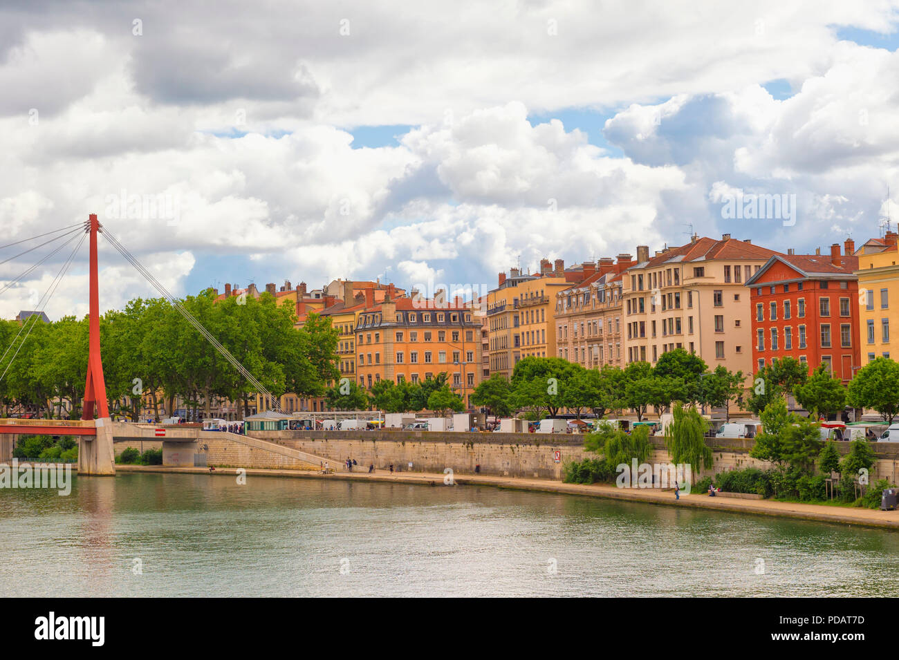 Lyon bridges hi-res stock photography and images - Alamy