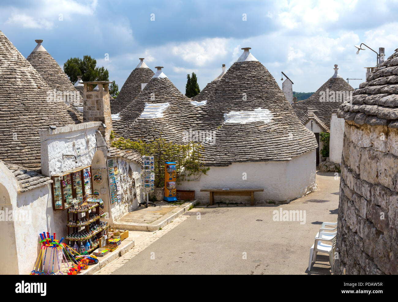 The famous trulli houses of alberobello hi-res stock photography and ...