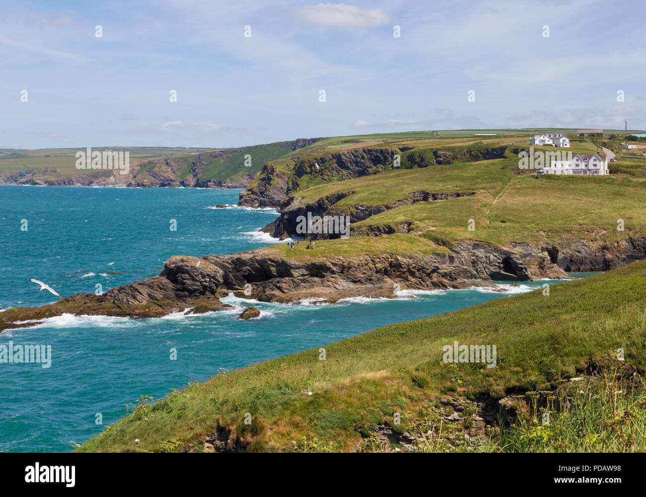 Dramatic rocky coastline near hi-res stock photography and images - Alamy