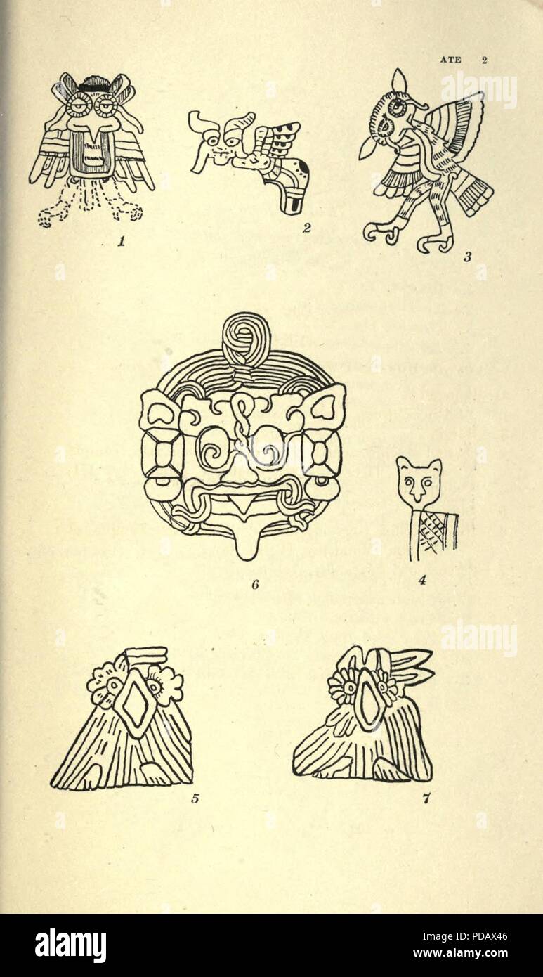 Animal figures in the Maya codices (Plate 22 Stock Photo - Alamy