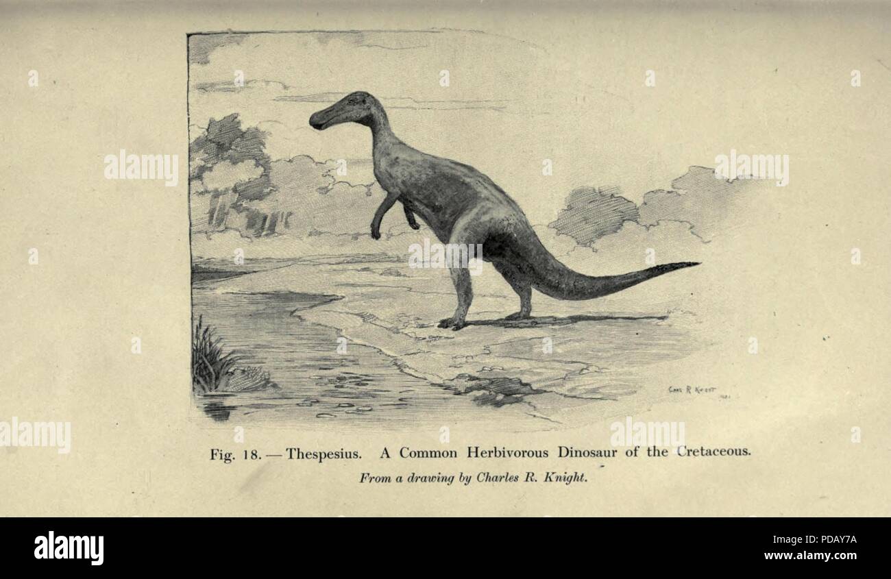 Animals of the past Stock Photo - Alamy