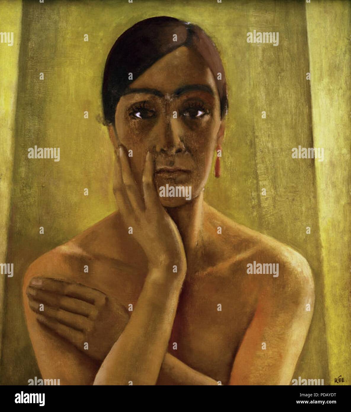 Anita Rée Selbstbildnis um 1929 Stock Photo - Alamy