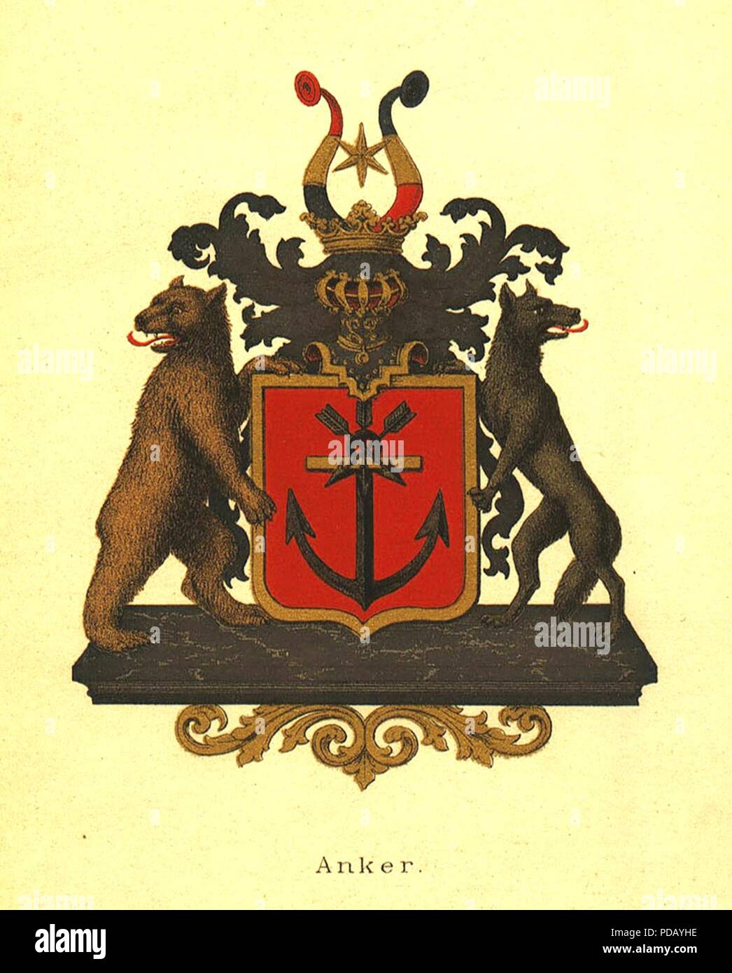 Anker arms hi-res stock photography and images - Alamy