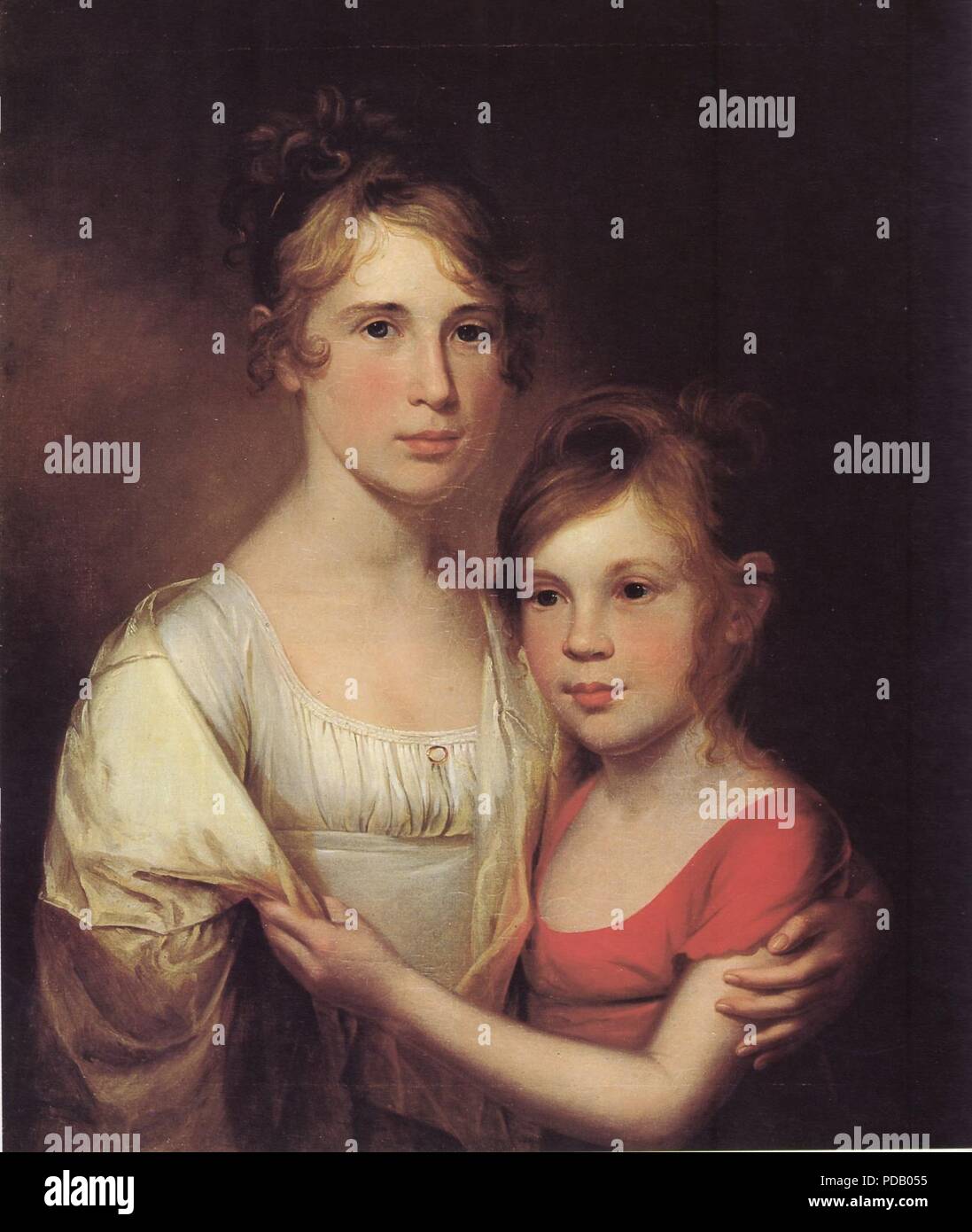 Anna and mararetta peale james peale Stock Photo - Alamy