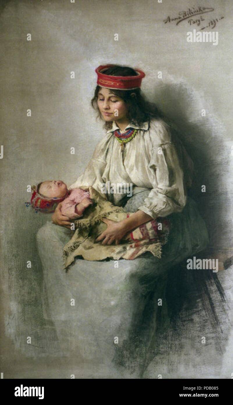 Anna Bilinska Mother Stock Photo - Alamy