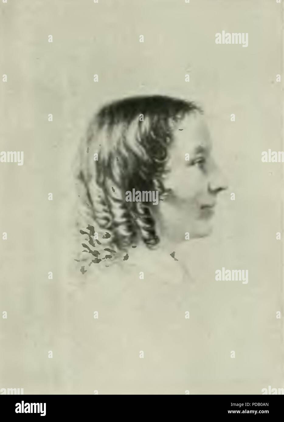 ANNA CORA MOWATT RITCHIE A woman of the century (page 621 crop Stock ...