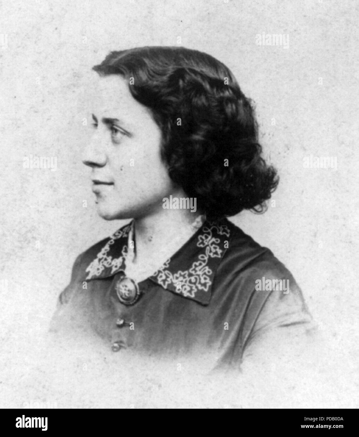 Anna Elizabeth Dickinson cph.3b20702 Stock Photo - Alamy