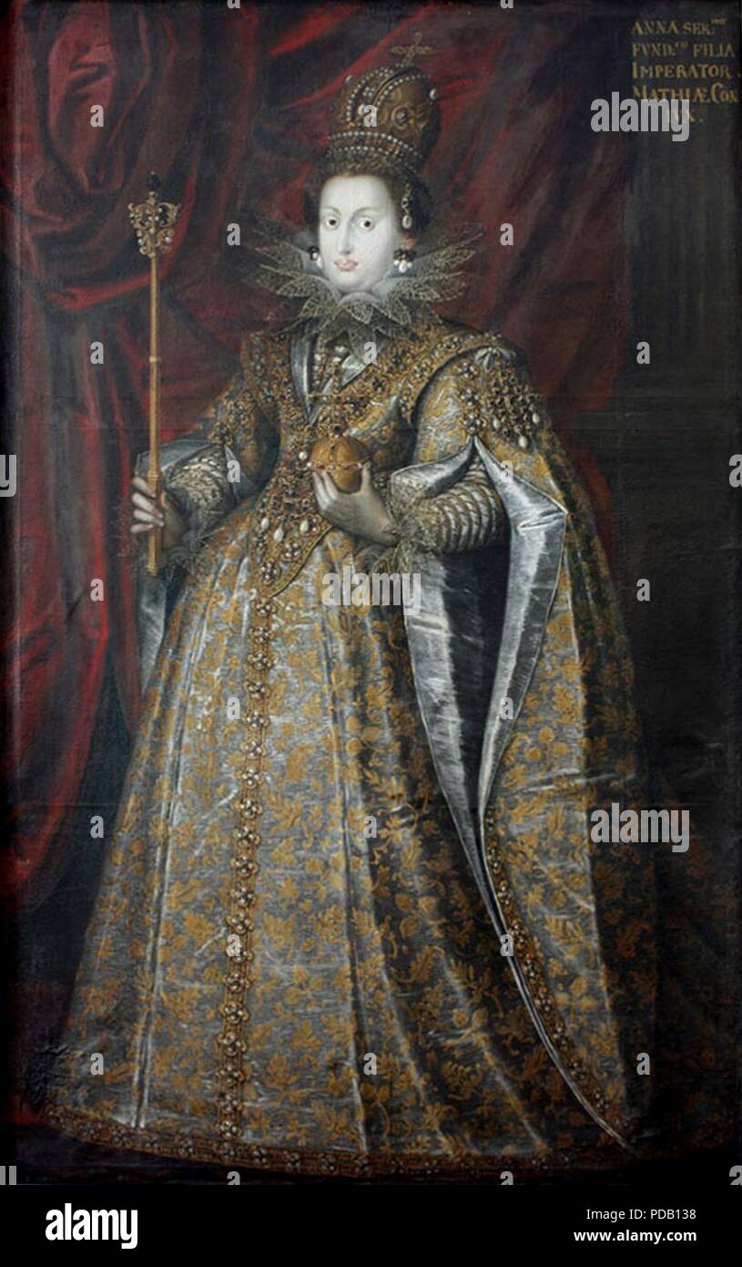 Anna of Tyrol as Holy Roman Empress Stock Photo - Alamy
