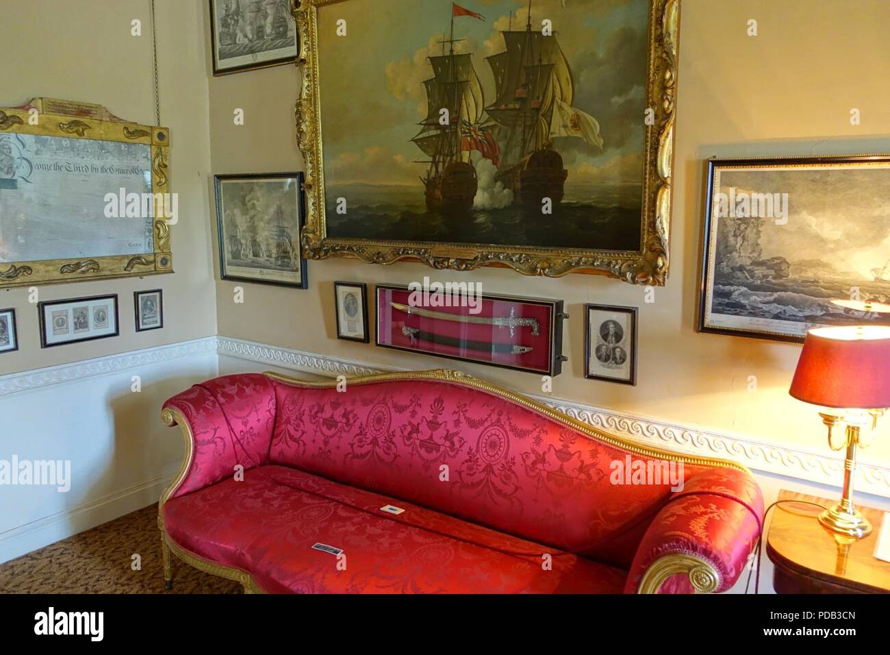 Anson Room - Shugborough Hall - Staffordshire, England Stock Photo - Alamy