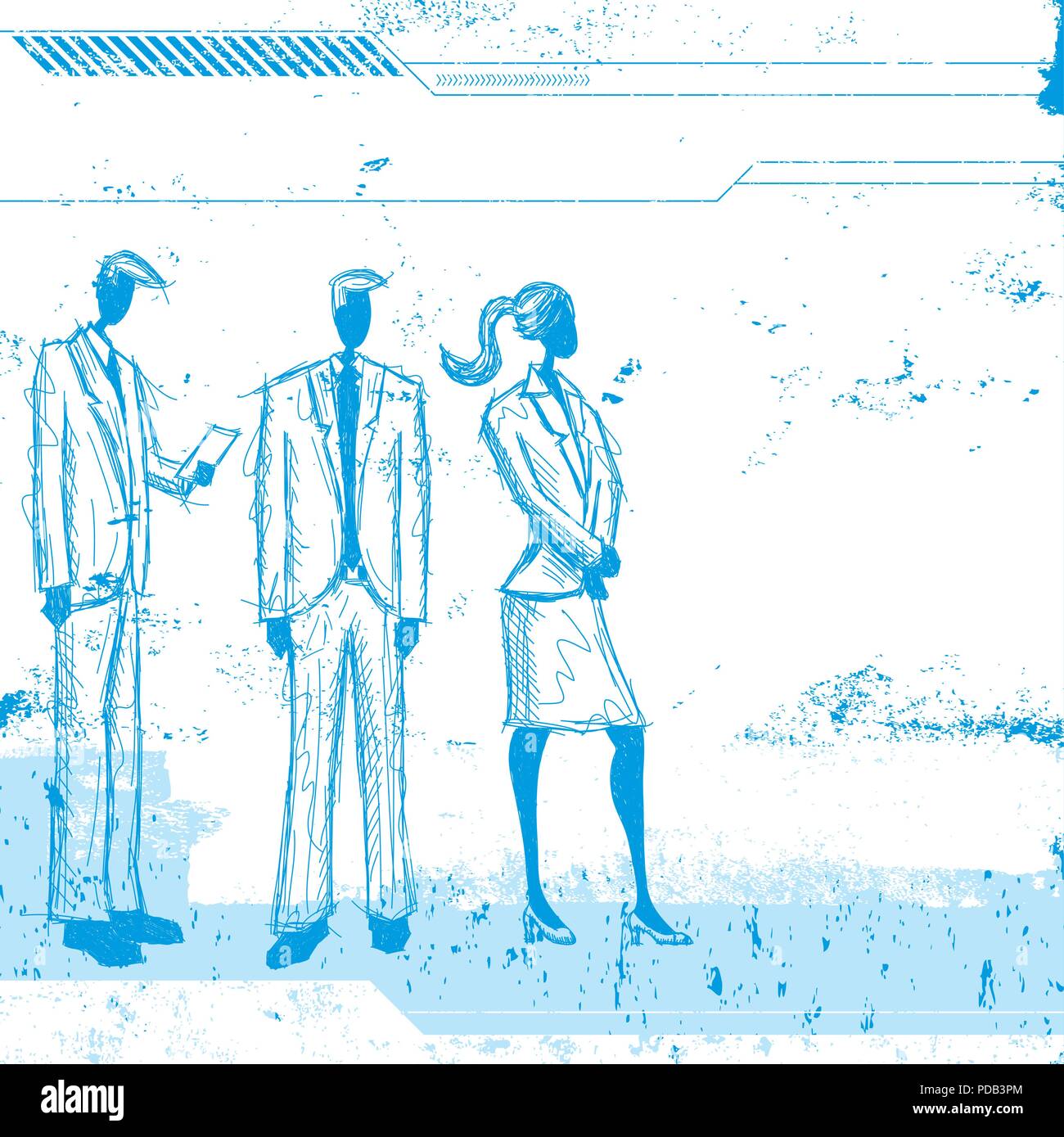 Business people vector vectors hi-res stock photography and images - Alamy