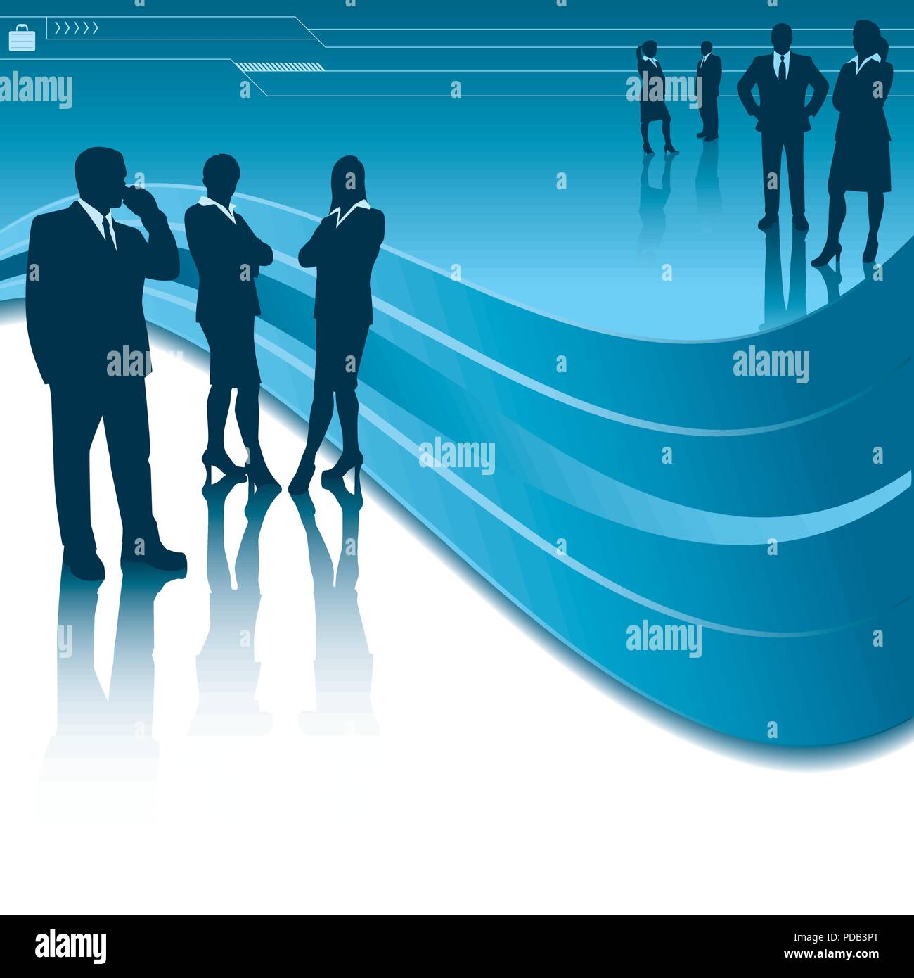 Business partnership vector vectors hi-res stock photography and images ...