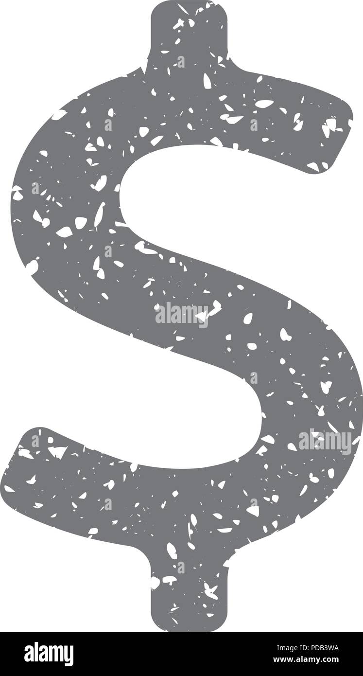 Grunge icon - Dollar sign Stock Vector Image & Art - Alamy