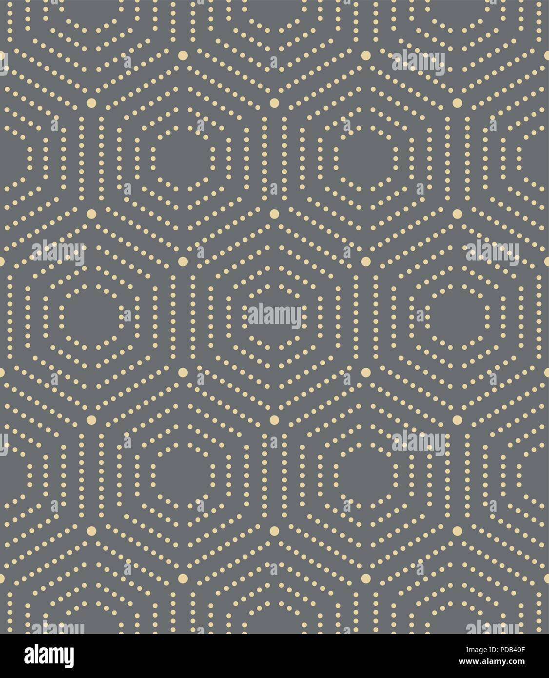 Yellow and grey hexagon pattern hi-res stock photography and images - Alamy