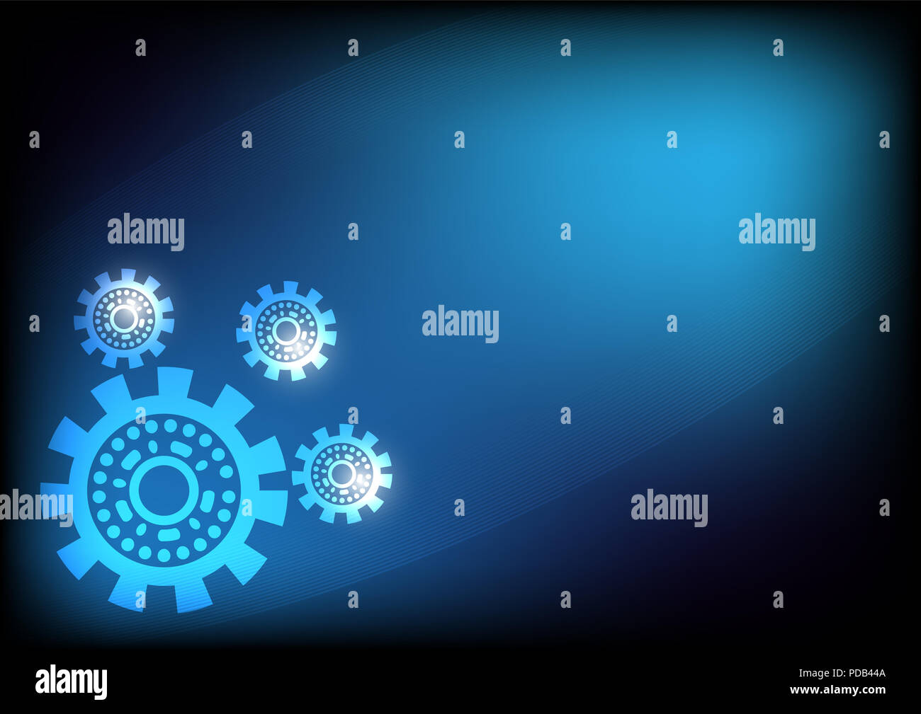 Cog wheel background Stock Photo - Alamy
