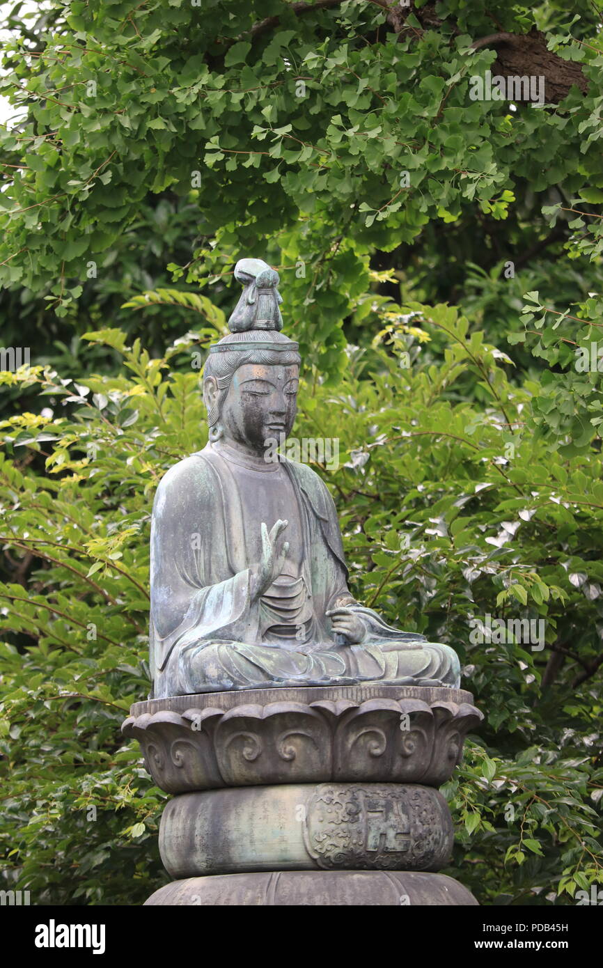 Buddha statue senso ji temple asakusa hi-res stock photography and ...