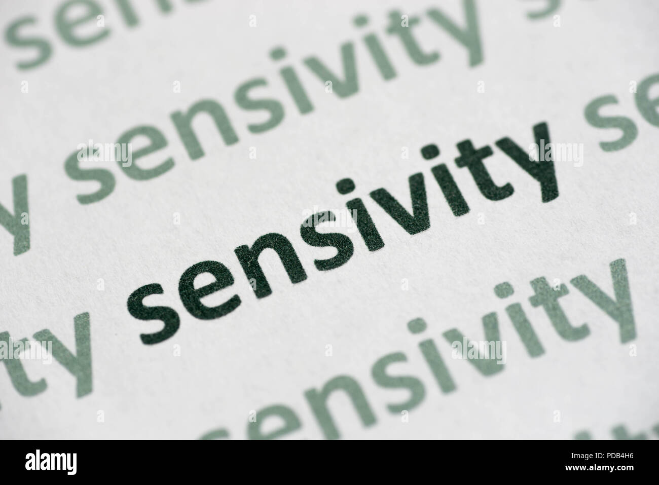 Sensivity hi-res stock photography and images - Alamy