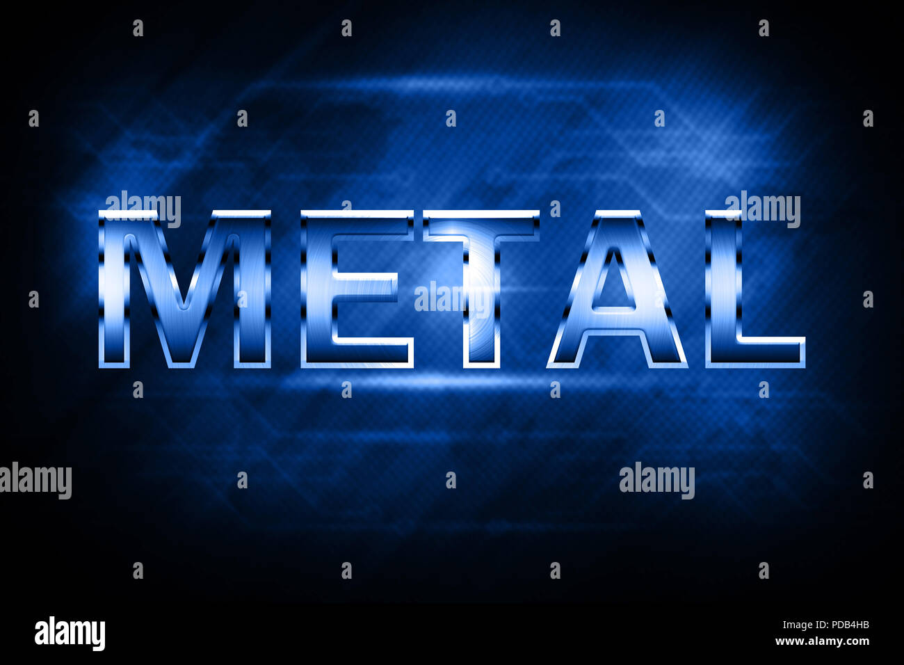 Metal alphabet and symbols Stock Photo - Alamy