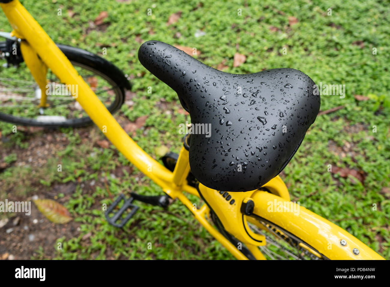 Wet bike hi-res stock photography and images - Alamy