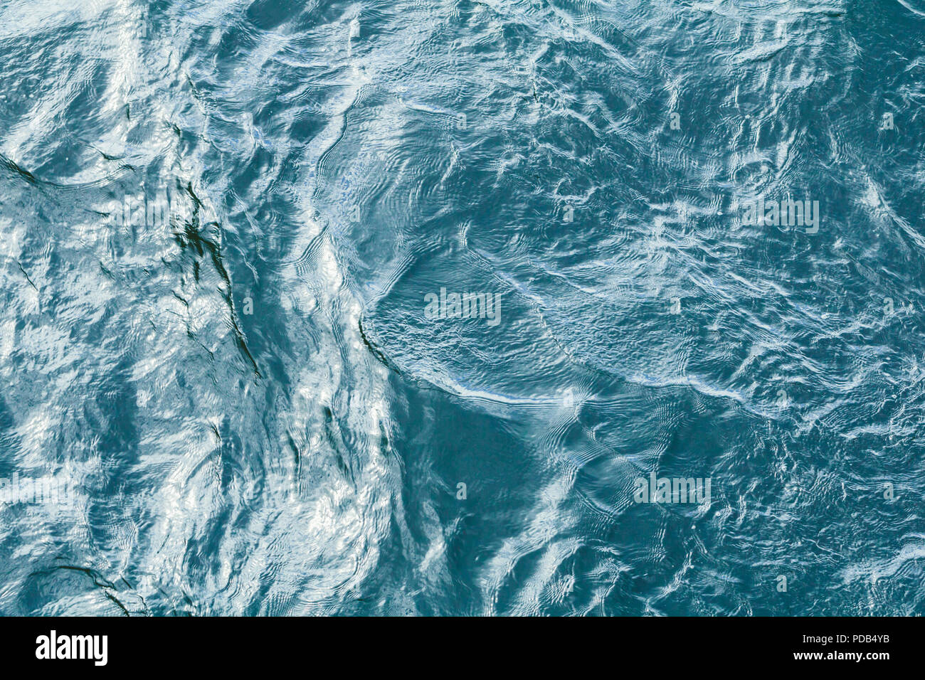 View from above of stormy sea. Water backround Stock Photo - Alamy