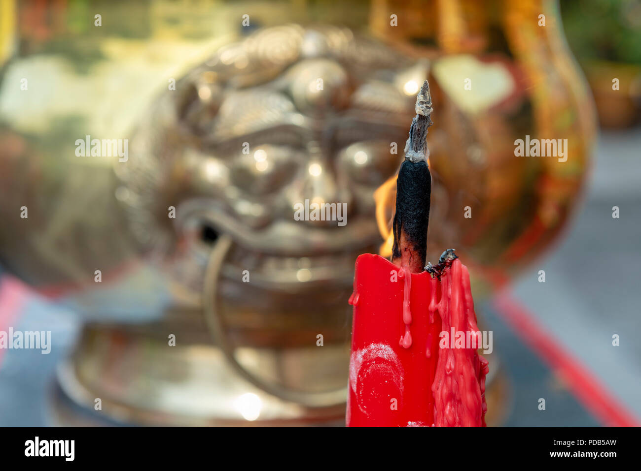Chinese Praying Paraphernalia - Asian Beliefs Stock Photo - Alamy