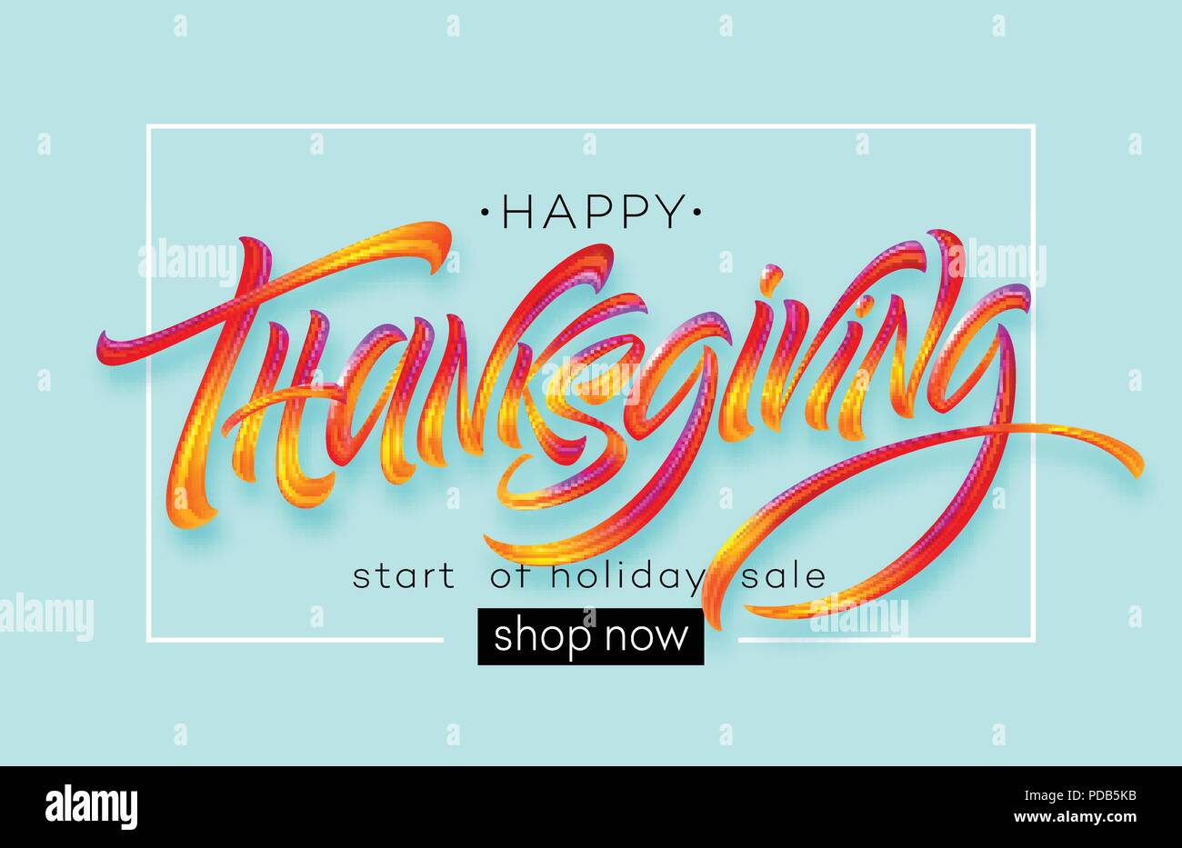 Vector typography invitation card Stock Vector Images - Alamy