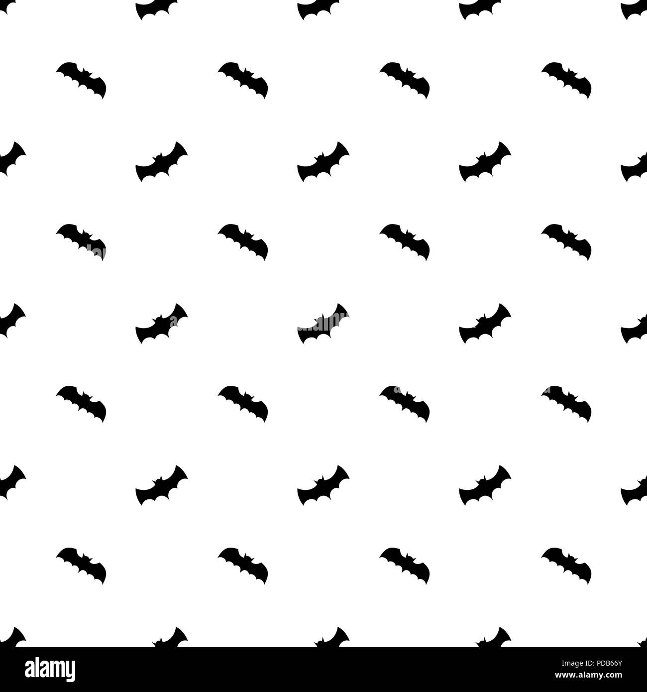Seamless pattern with bats. Tileable illustration for wrap, cloth ...