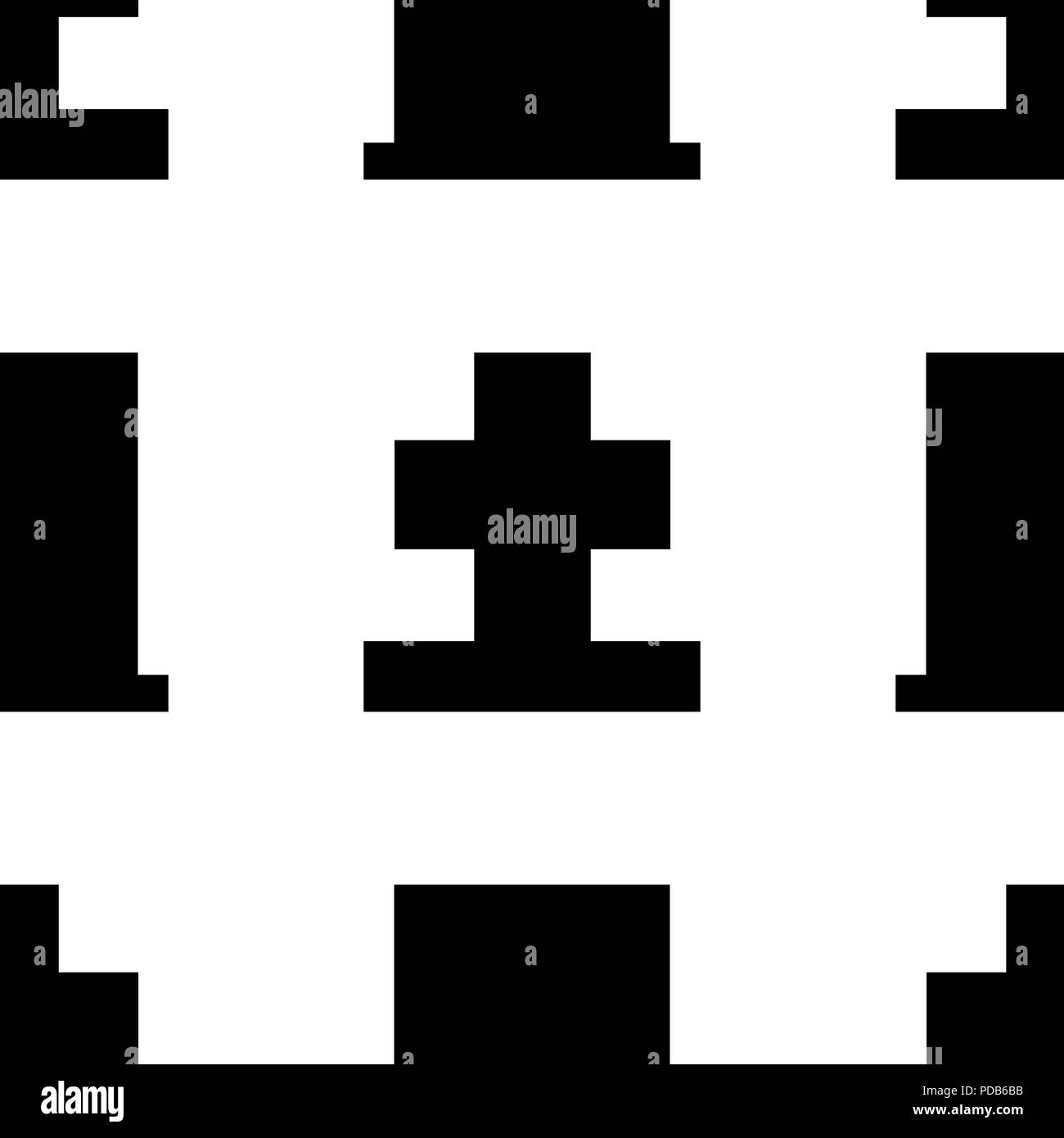 Old cross gravestone in Stock Vector Images - Alamy