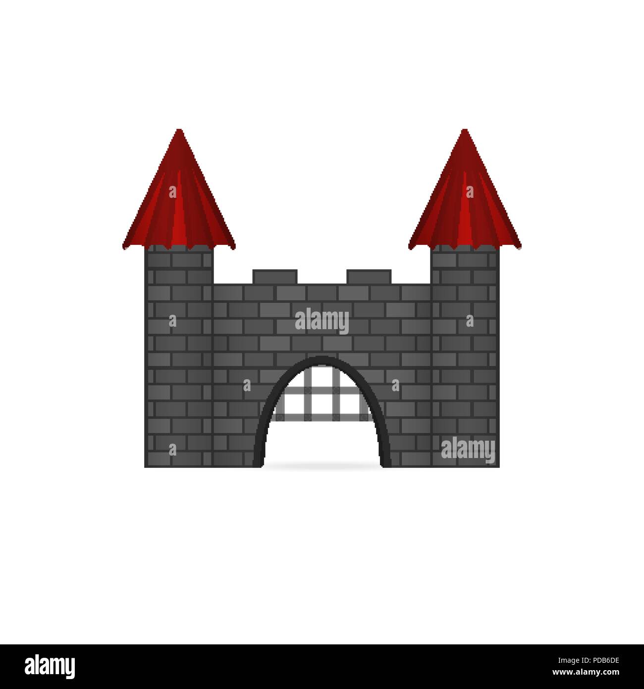 Castle Wall Vector