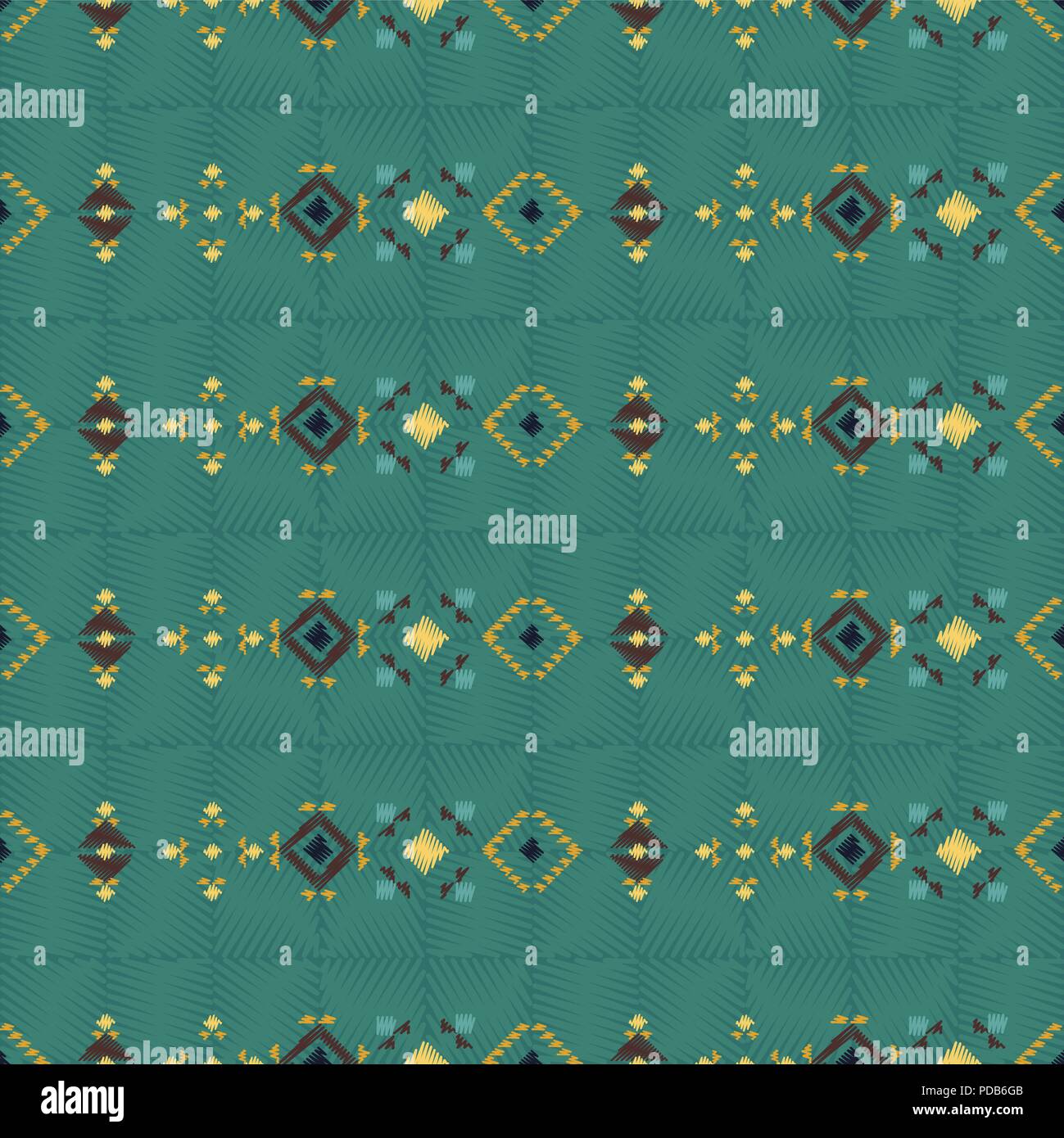 Geometric ethnic seamless pattern Stock Vector Image & Art - Alamy