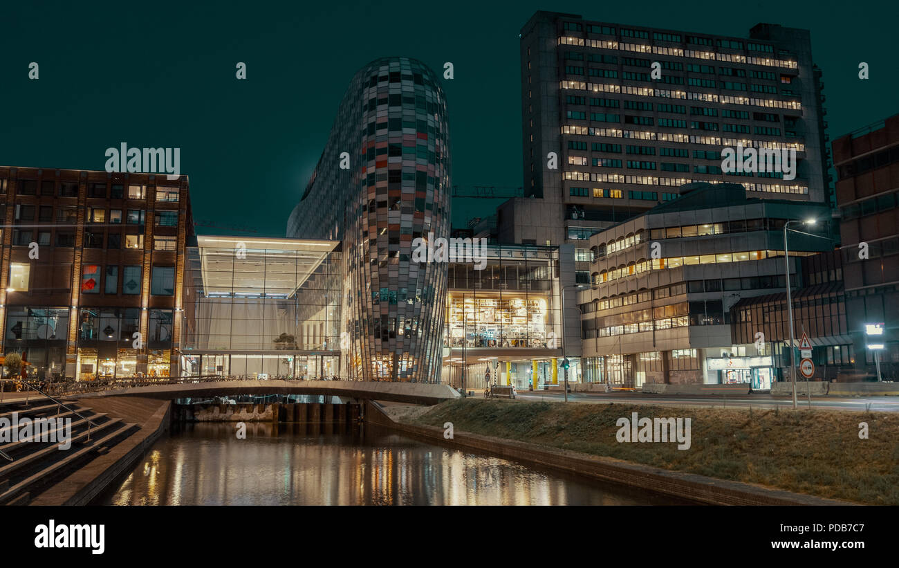 shopping center after closing hours Stock Photo - Alamy