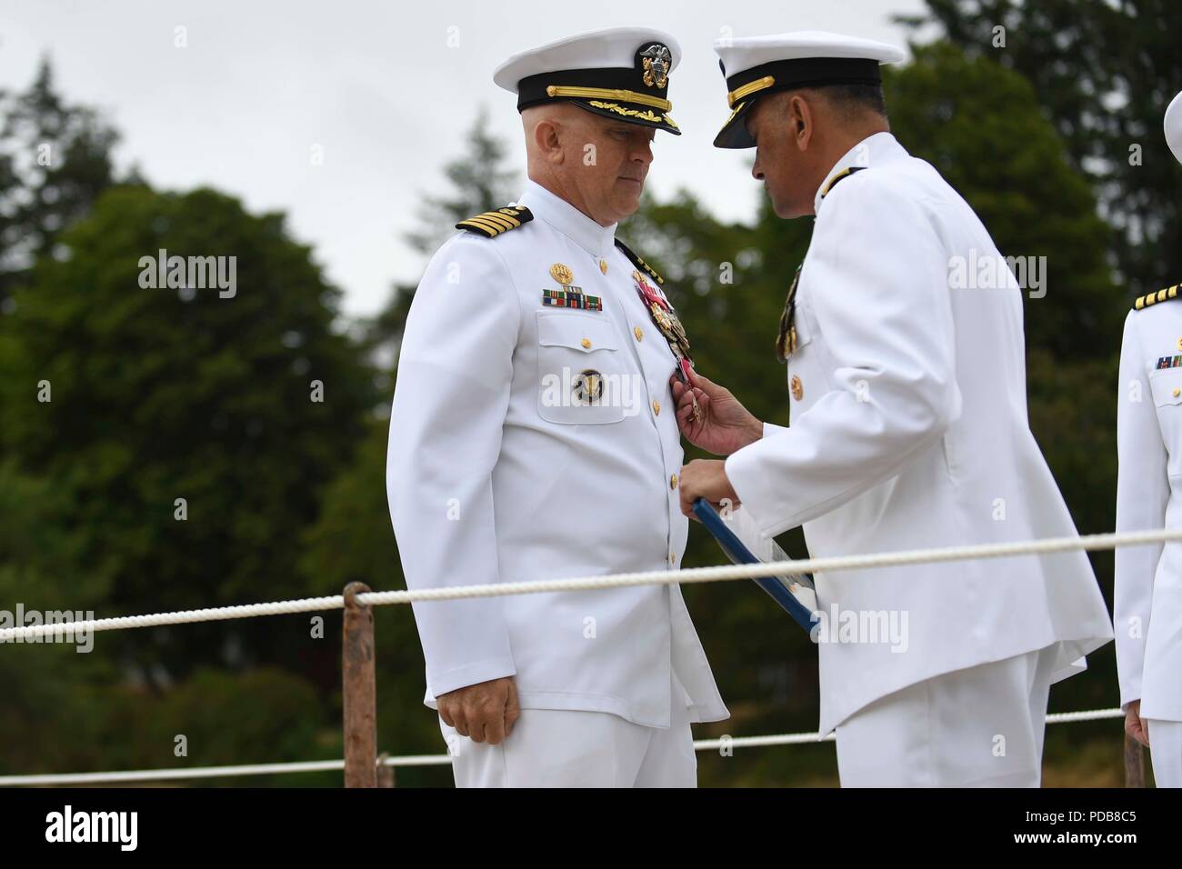 180802-N-VH385-0077 BREMERTON, Wash. (Aug. 2, 2018) - Rear Adm. Darius ...
