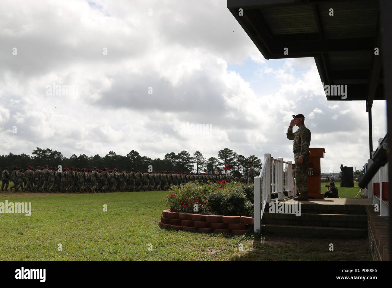 U.S. Army Maj. Gen. James Mingus, the 82nd Airborne Division incoming ...