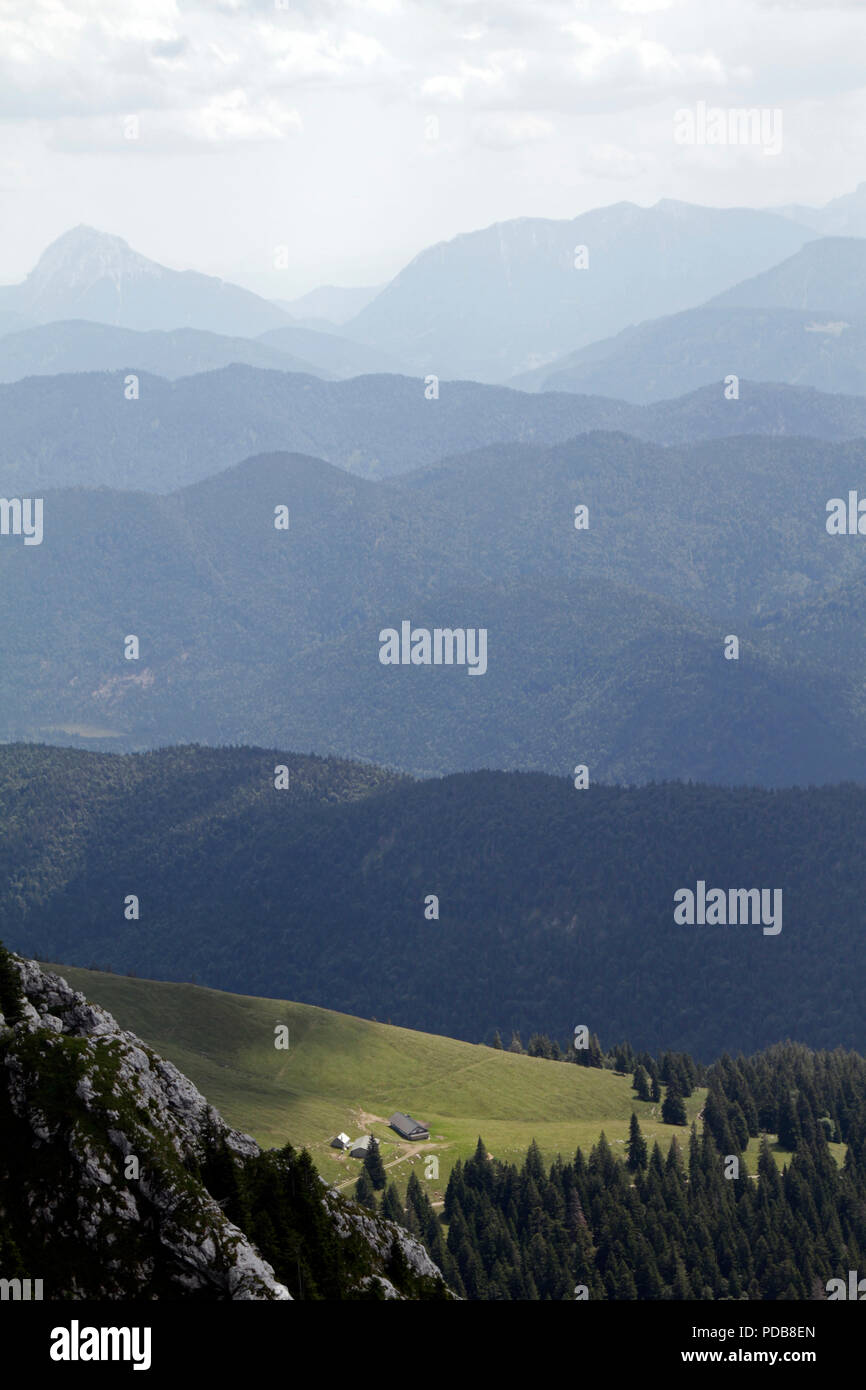 Beautiful mountain range in the Alps Stock Photo - Alamy