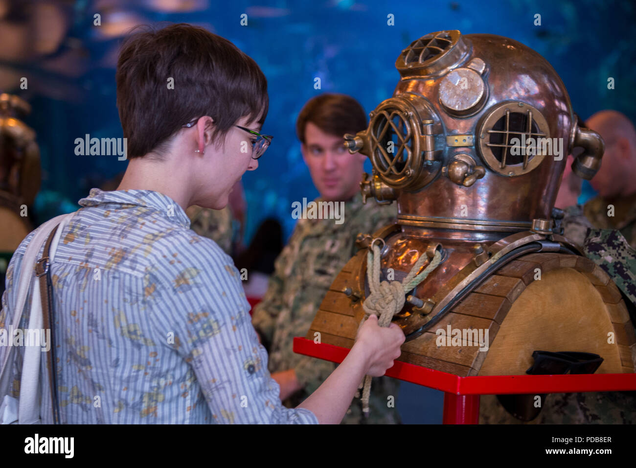 Navy dive locker hi-res stock photography and images - Alamy