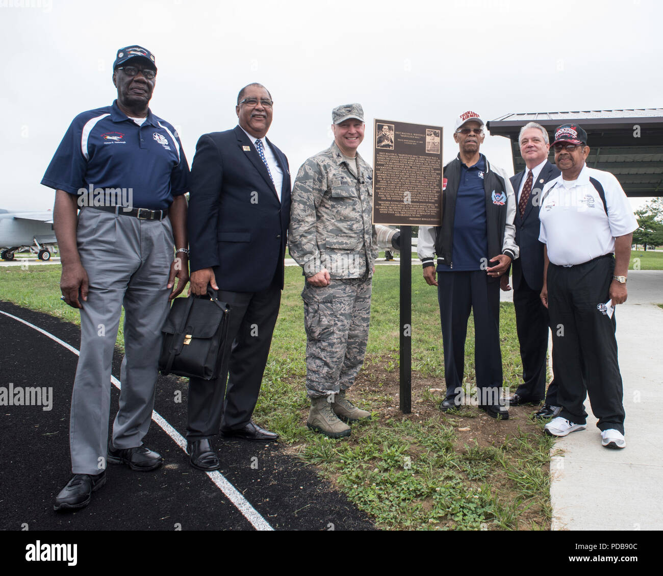 The 121st Air Refueling Wing, Ohio holds a ceremony to dedicate ...