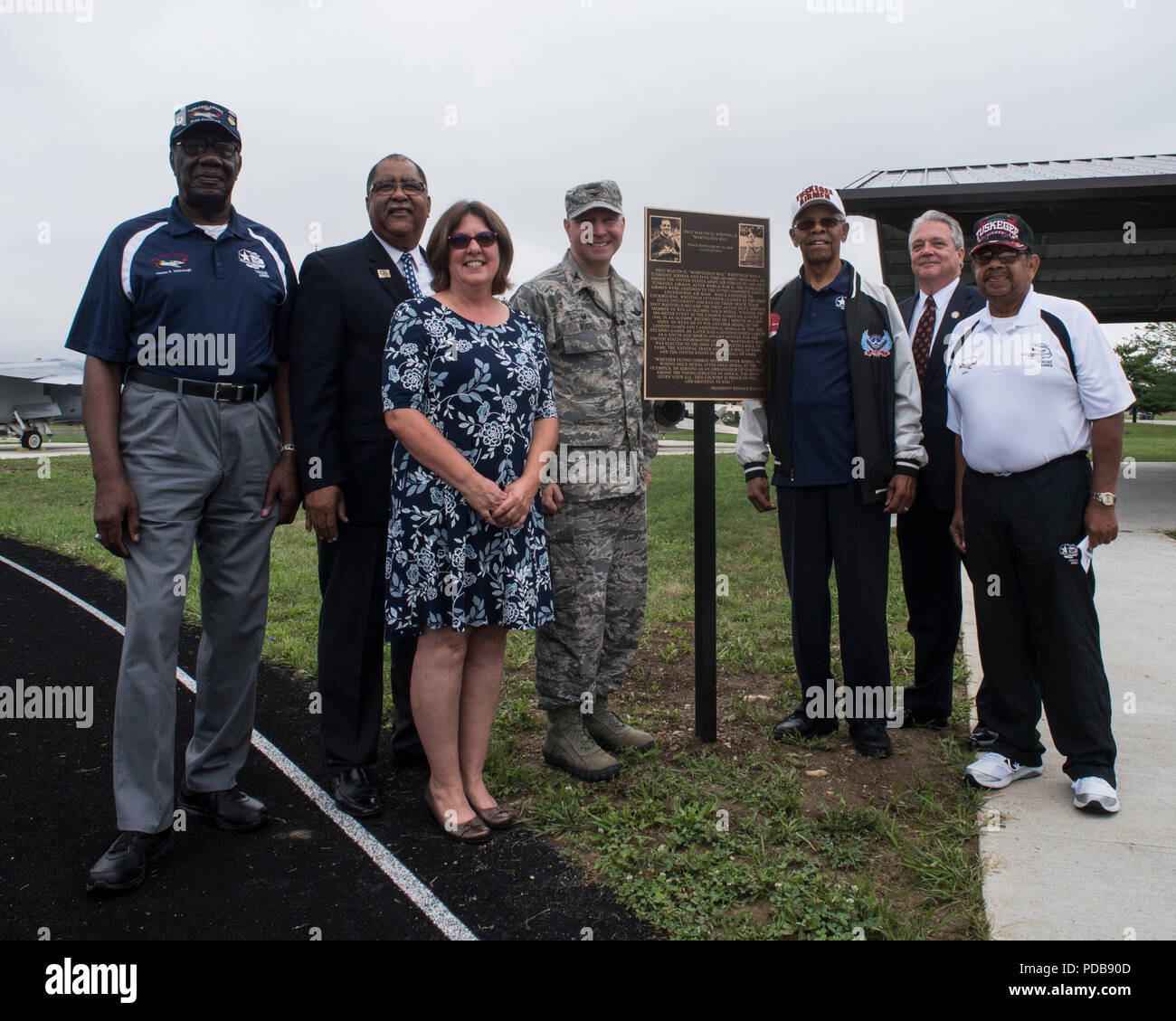 The 121st Air Refueling Wing, Ohio holds a ceremony to dedicate ...