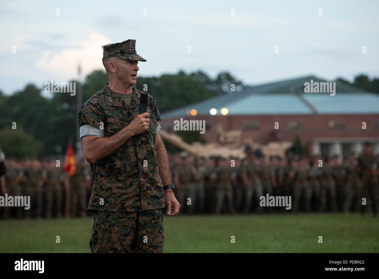 U.S. Marine Corps Maj. Gen. John K. Love, the outgoing commanding ...