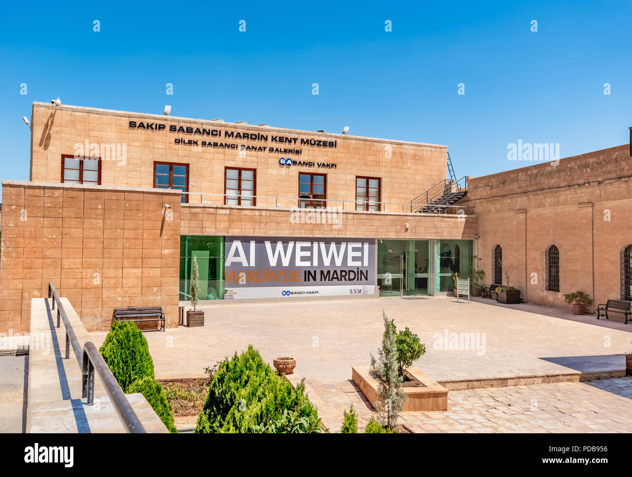 Exterior view of Sakip Sabanci City Museum in Mardin,Turkey.17 June ...