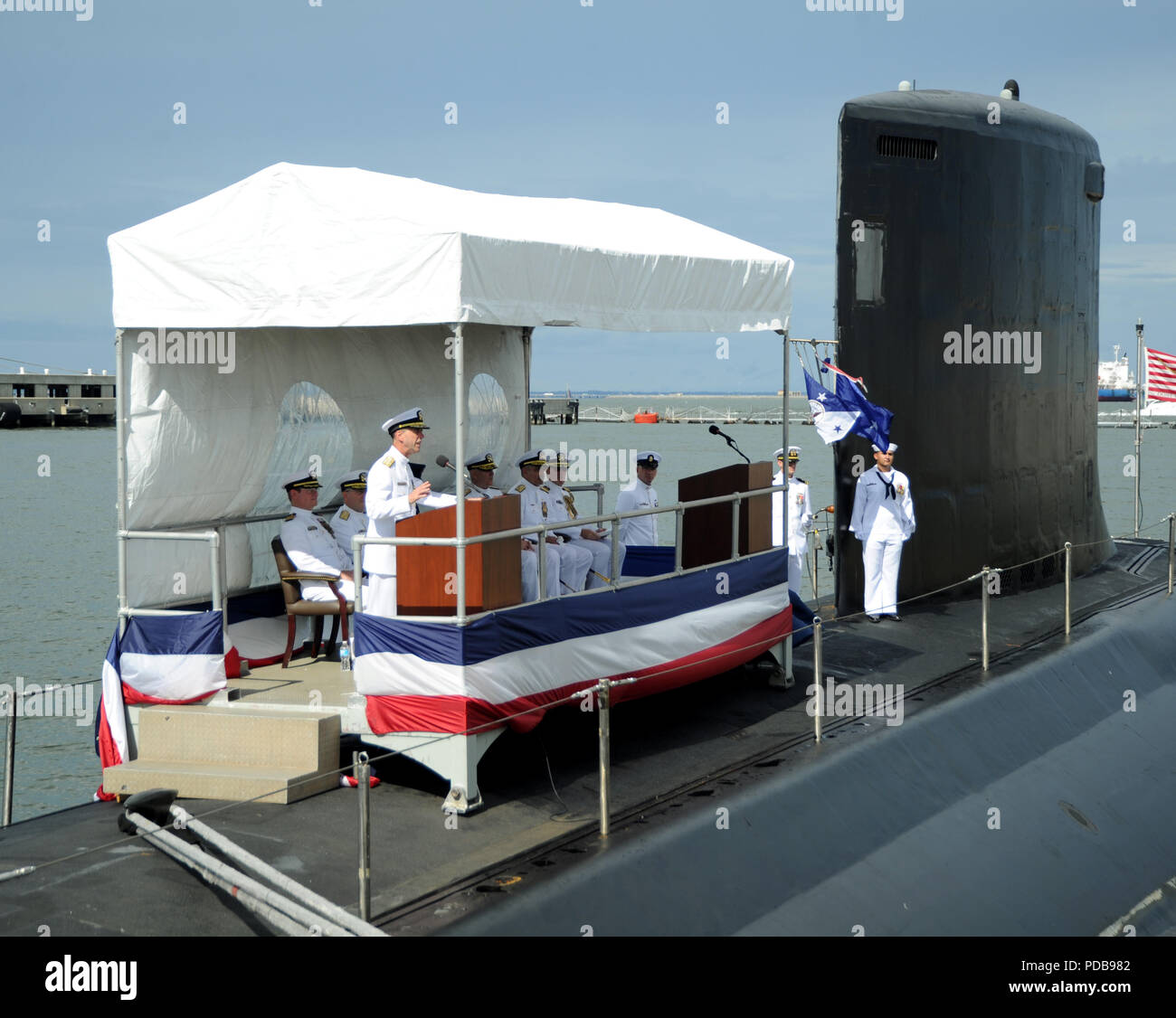 NORFOLK, Va. (Aug. 3, 2018) Adm. John M. Richardson, Chief of Naval ...