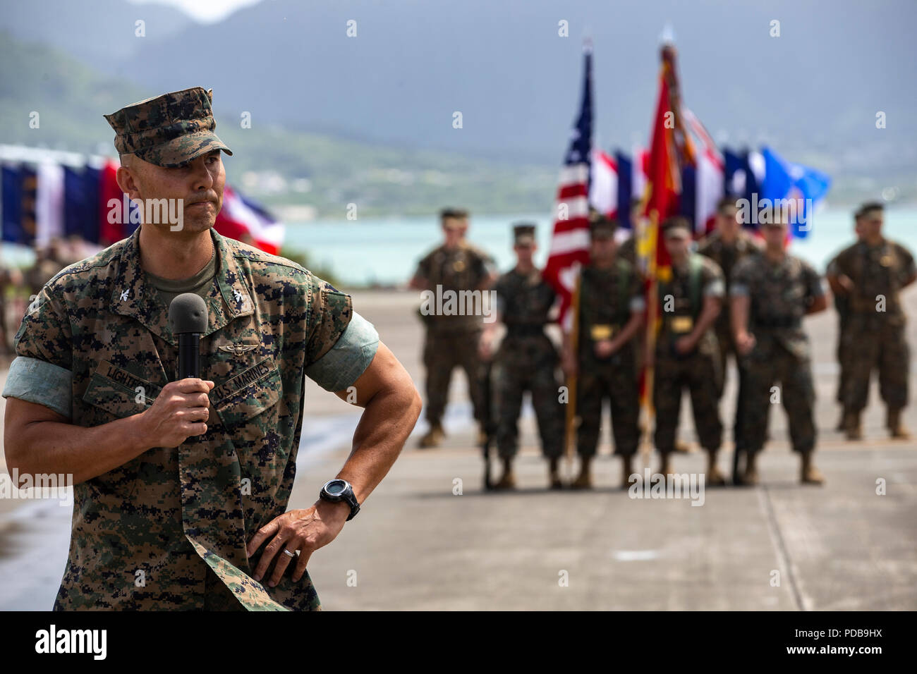 Lt col stephen lightfoot hi-res stock photography and images - Alamy
