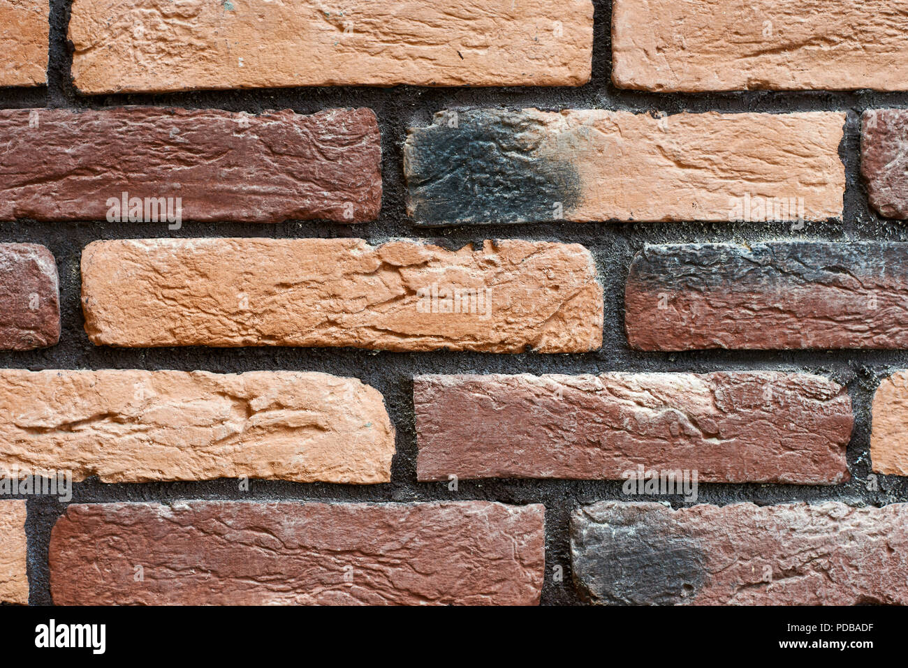 new colorful brick wall for texture or background Stock Photo - Alamy
