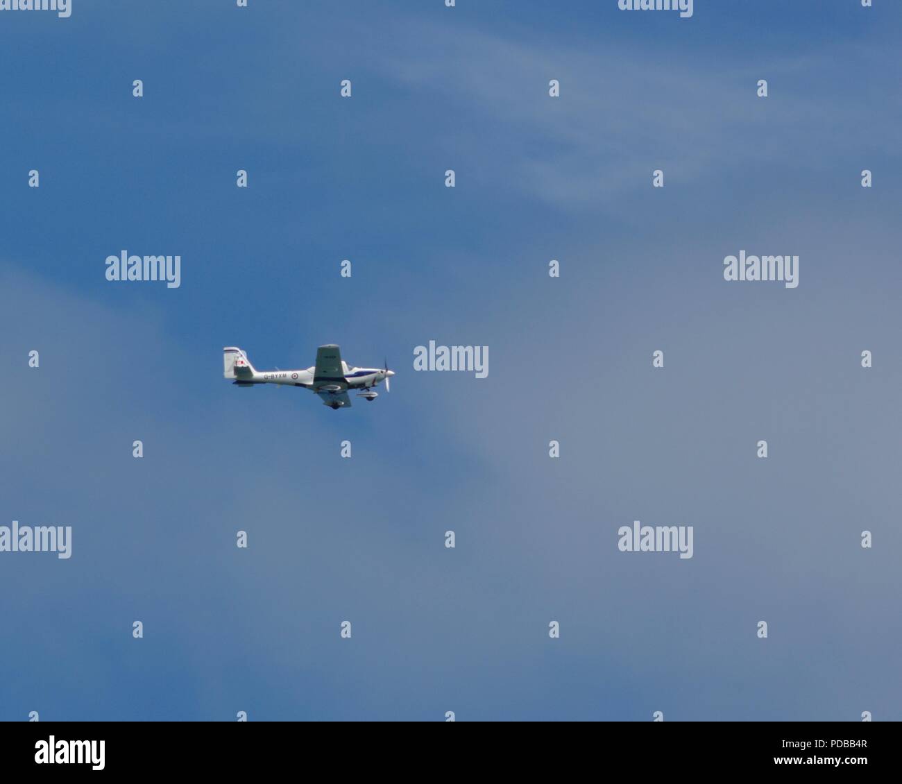 Raf grob tutor plane hi-res stock photography and images - Alamy