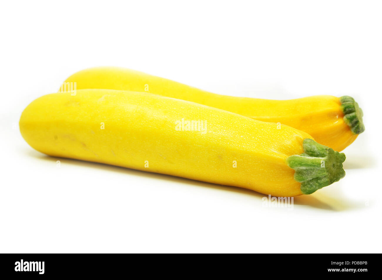 Yellow squash isolated on white background Stock Photo - Alamy
