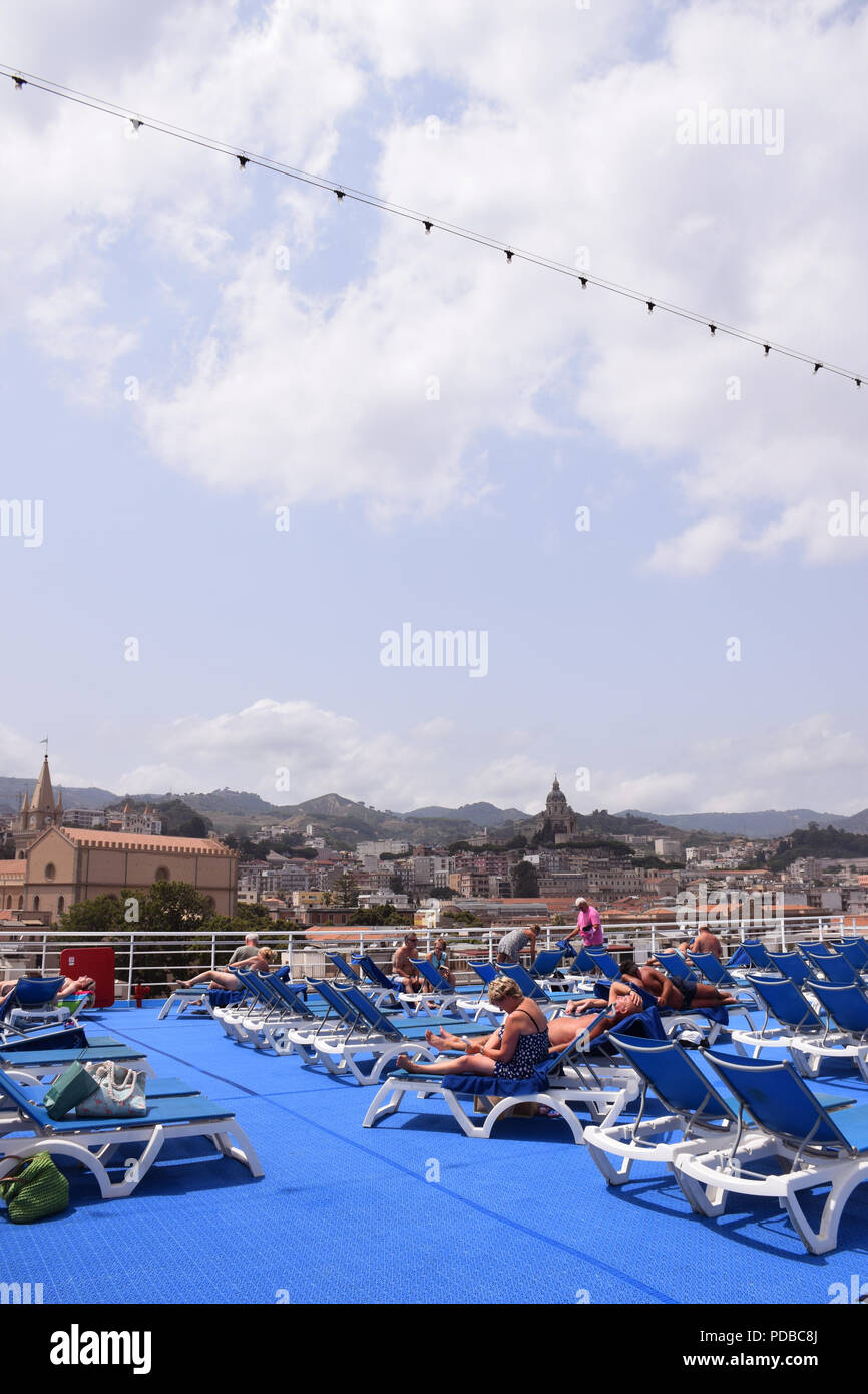 Marella Celebration cruise ship, operated by the holiday company TUI ...