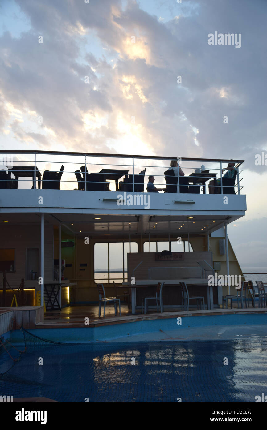 Marella Celebration cruise ship, operated by the holiday company TUI ...