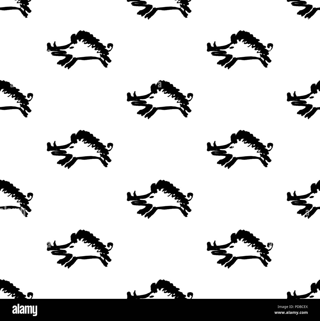 Pig pattern hi-res stock photography and images - Alamy