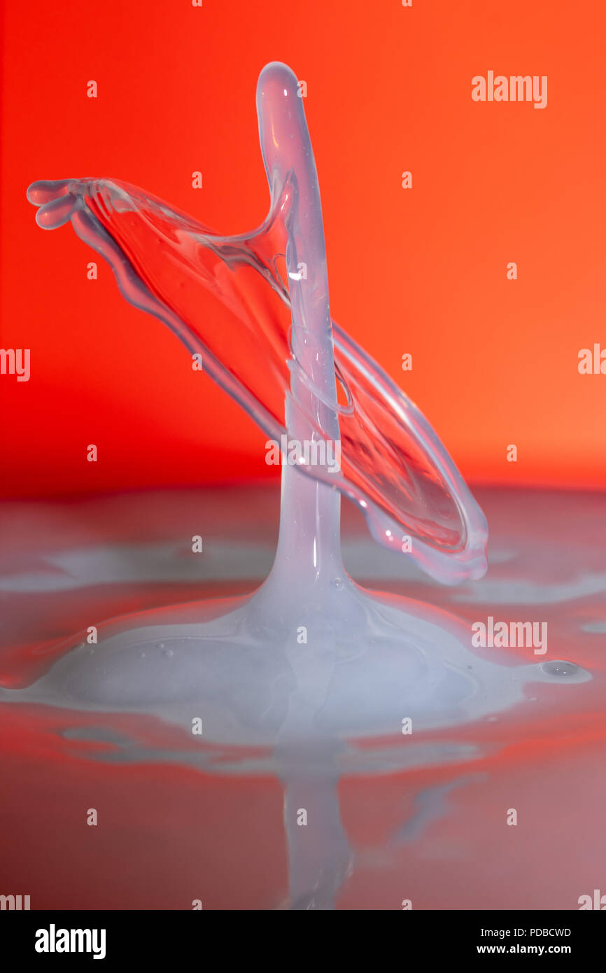 Water drop macro photography Stock Photo - Alamy