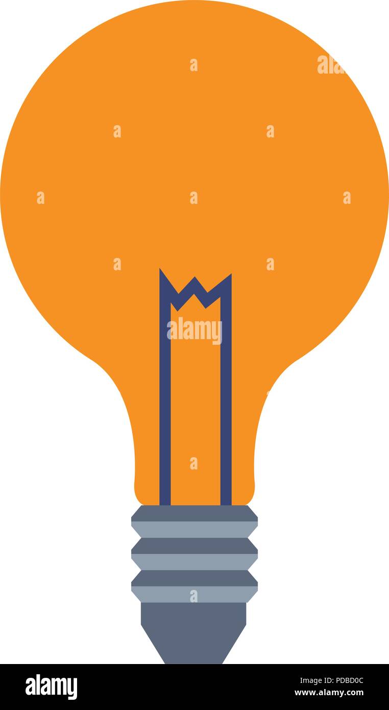 Bulb light symbol Stock Vector Image & Art - Alamy